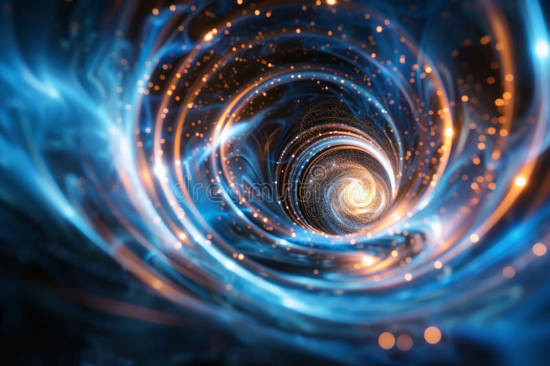 A Swirling Vortex of Light and Particles Representing Quantum Mechanics ...