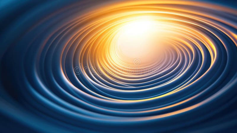 Swirling Vortex of Light and Shadow Creates a Mesmerizing Visual Effect ...