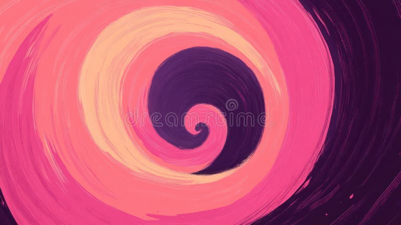 A Swirling Vortex of Pink and Purple Hues, Evoking a Sense of Depth and ...