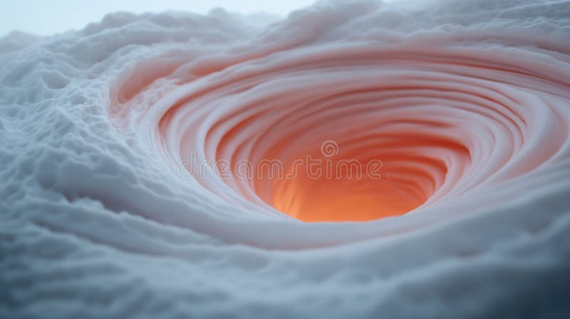 Swirling Vortex of Soft Pink and White Hues Creates a Mesmerizing ...
