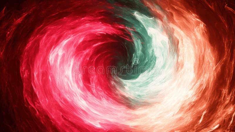A Swirling Vortex of Vibrant Colors, Evoking a Sense of Motion and ...