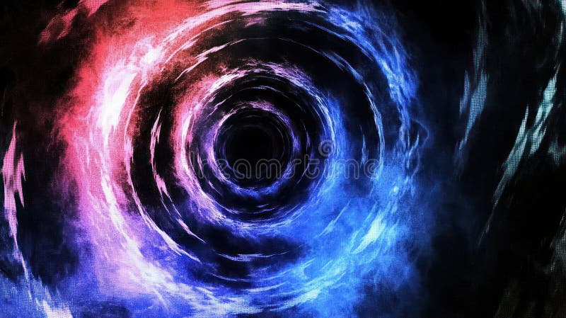 A Swirling Vortex of Vibrant Colors, Suggesting Depth and Movement in a ...
