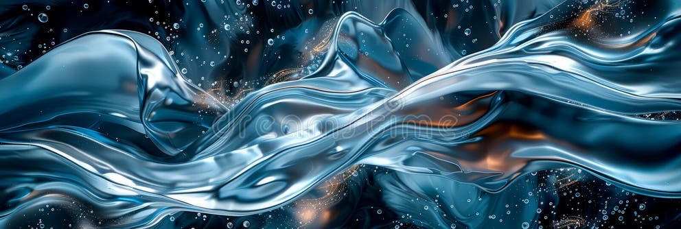 Swirling Vortexes and Pulsating Waves, Symbolizing the Dynamic Nature ...