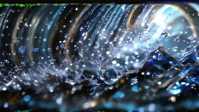 Swirling Water Movement stock video. Video of flow, dynamic - 303557847