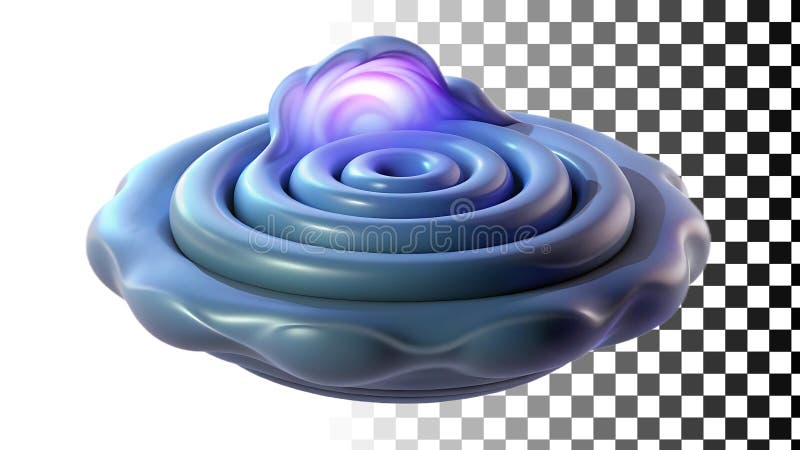Swirling Water Vortex, Fluid Motion and Whirlpool Effect Png ...
