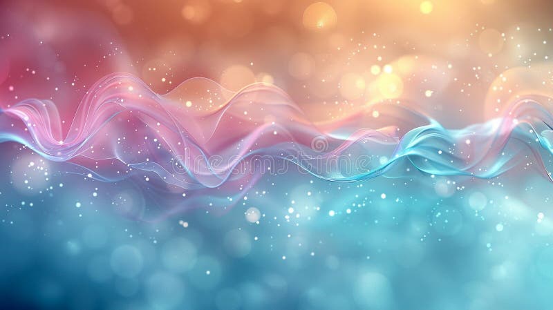 Swirling Waves of Color Create a Calming and Enchanting Atmosphere ...