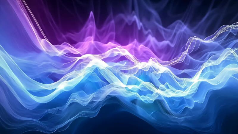 Swirling Waves of Vibrant Colors Create a Mesmerizing Visual Experience ...