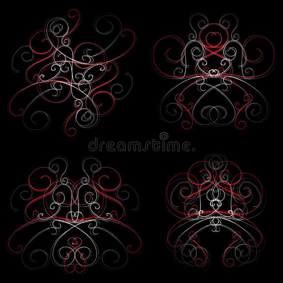 Pretty Swirls Stock Illustrations – 2,151 Pretty Swirls Stock ...