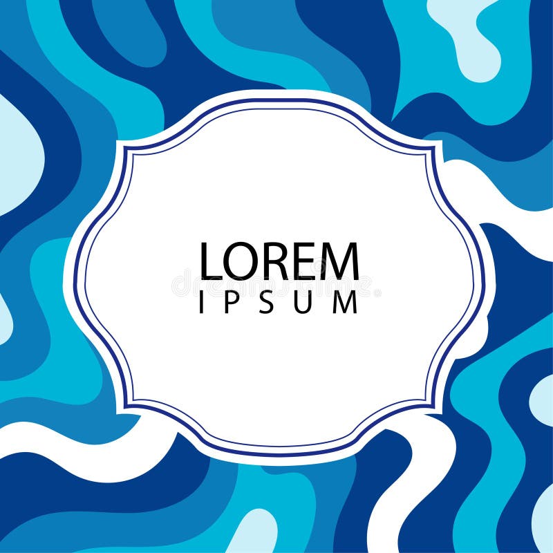 Abstract Background with Flowing Twirls and Copy Space. Abstract ...