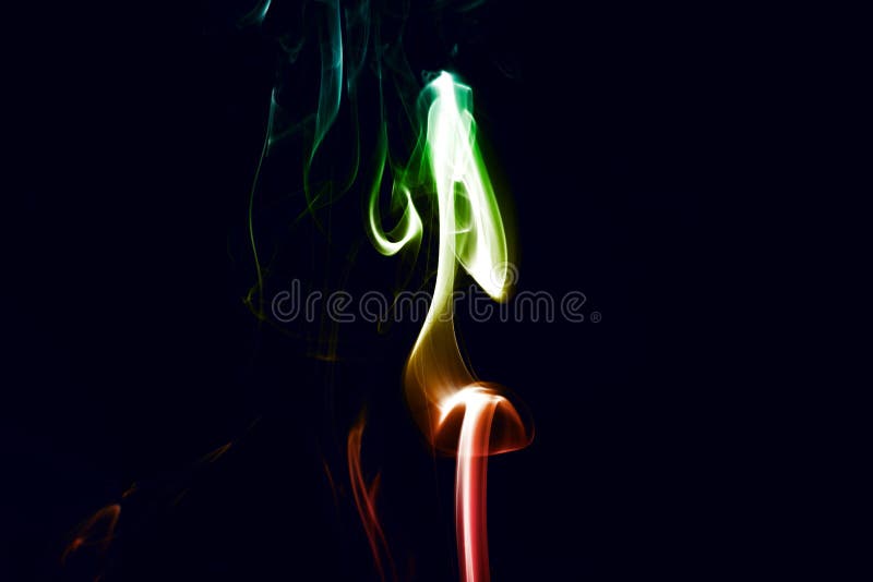 Swirls of Colorful Smoke on a Black Background Stock Image - Image of ... Swirls of Colorful Smoke on a Black Background Stock Image - Image of ...