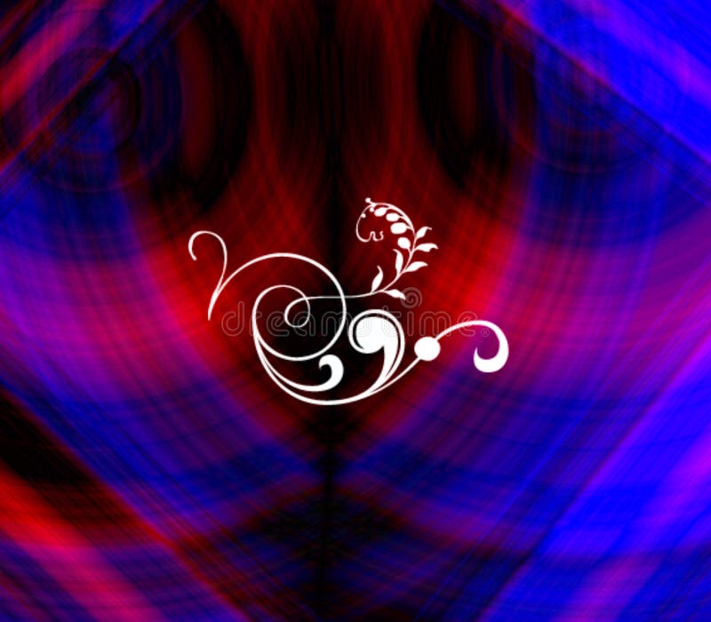 Swirls and Filigree Abstract Stock Illustration - Illustration of clean ...