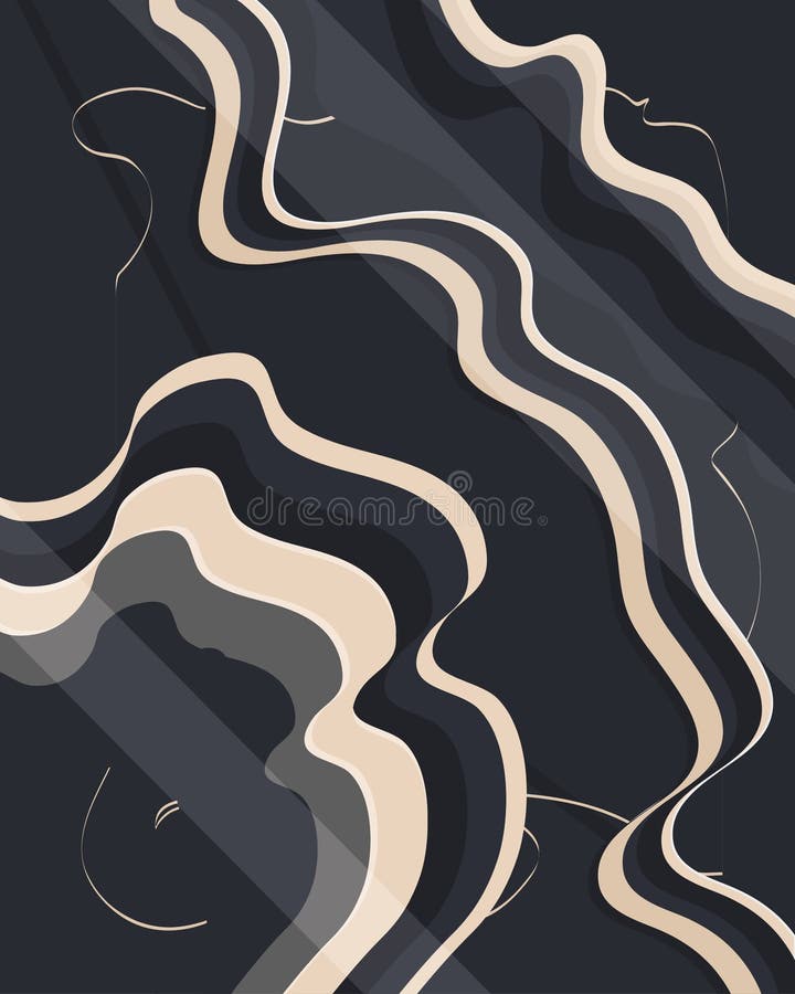 Swirls of marble stock vector. Illustration of texture - 215664412
