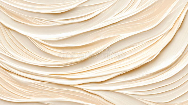 Swirls of Textured Cream Create an Elegant Backdrop for Artistic Design ...