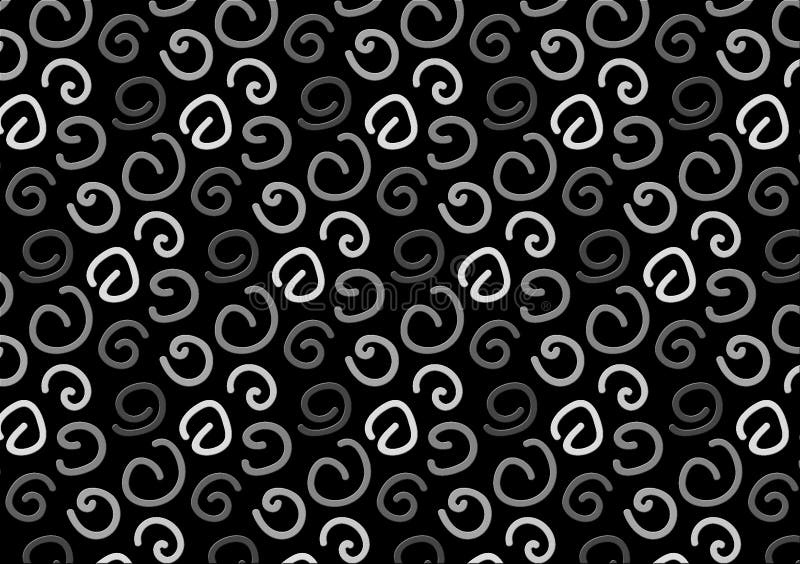 Swirly Pattern Background Wallpaper Design Layout Stock Illustration ...