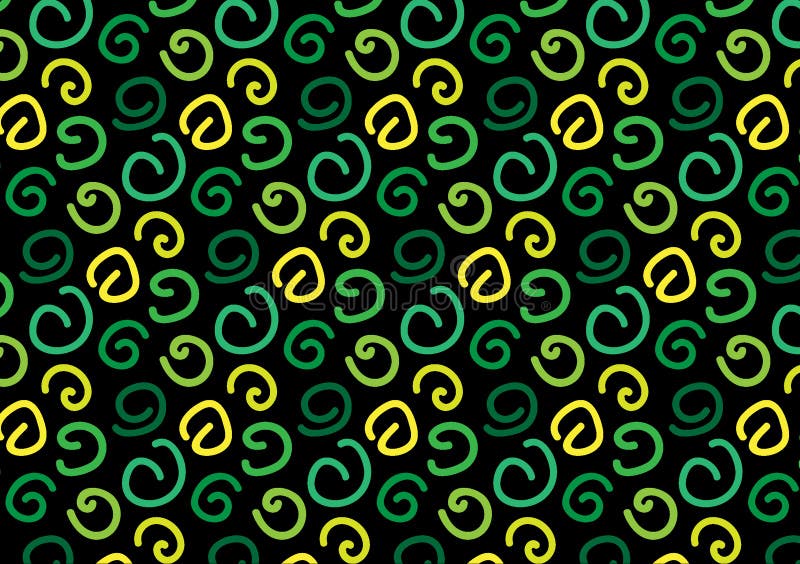 Swirly Pattern Background Wallpaper Design Layout Stock Illustration ...