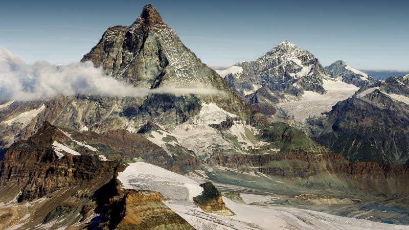 Swiss Alps stock photo. Image of alps, switzerland, toblerone - 44973990