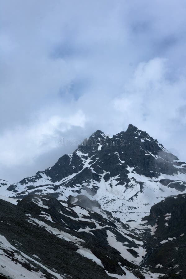 Swiss alps stock photo. Image of snow, mount, mountain - 77446750