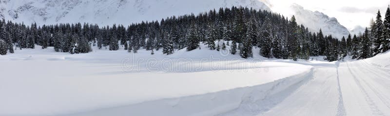 Alps panorama stock photo. Image of panorama, alpinism - 1137206