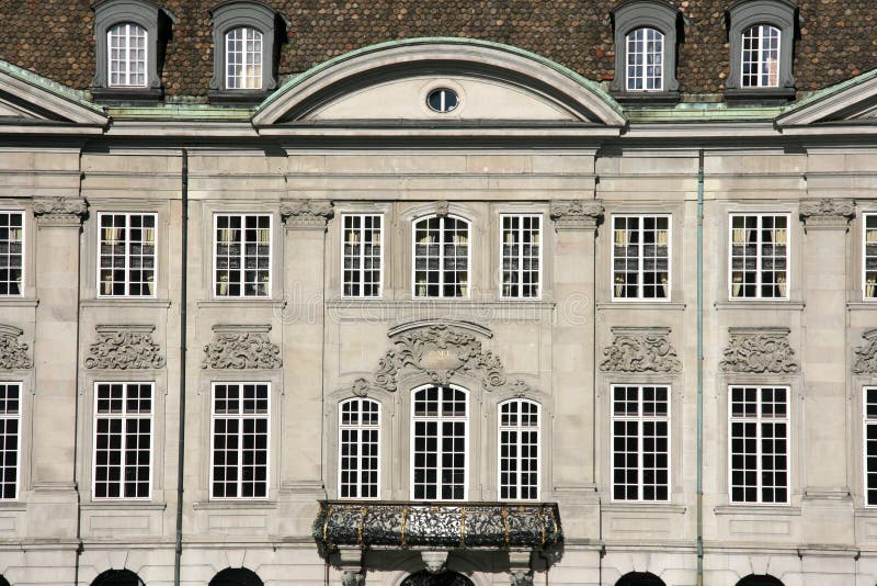 Swiss architecture stock image. Image of zurich, switzerland - 6360631
