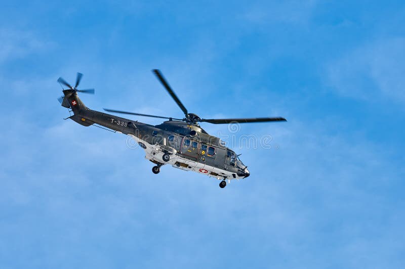 Swiss Army Eurocopter Super Puma Editorial Stock Image - Image of ...