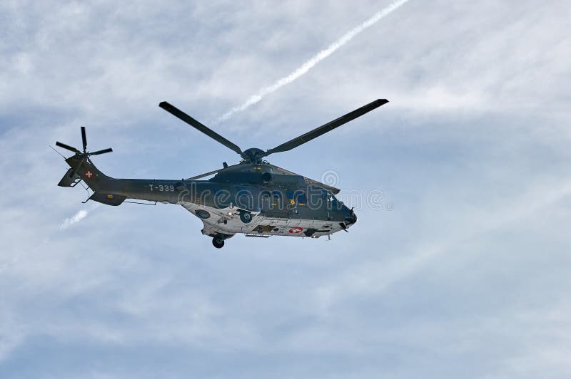 Swiss Army Eurocopter Super Puma Editorial Photo - Image of swiss ...