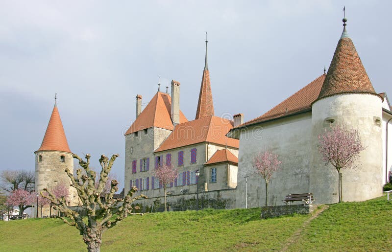 Swiss Castle 12 stock photo. Image of switzerland, buildings - 2192566
