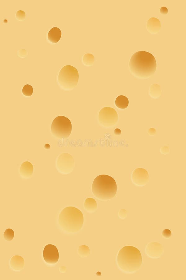 Swiss Cheese Cross Section Texture Vertical Background Stock Vector ...