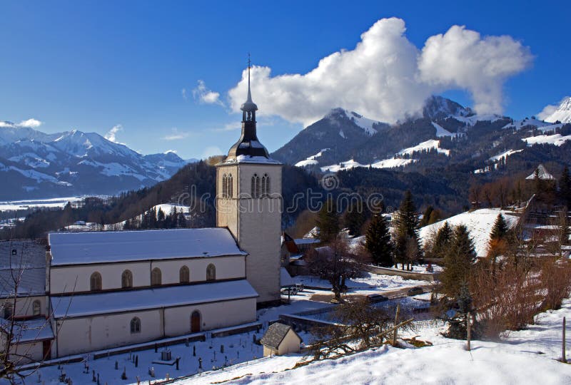 Swiss Church stock image. Image of historical, religion - 51979253