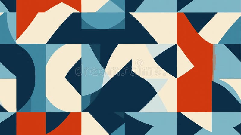 Swiss Design Abstract Geometric Pattern Graphics Stock Illustration ...