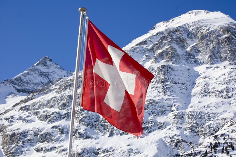 Swiss Flag stock image. Image of swiss, snowboarding, flaps - 7767655