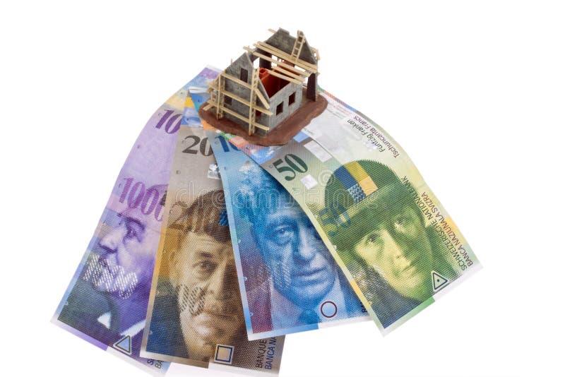 Money swiss franc stock image. Image of coins, currency - 17767553