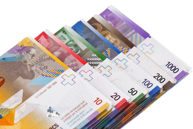 Swiss franc stock photo. Image of purchasing, check, finances - 21841772