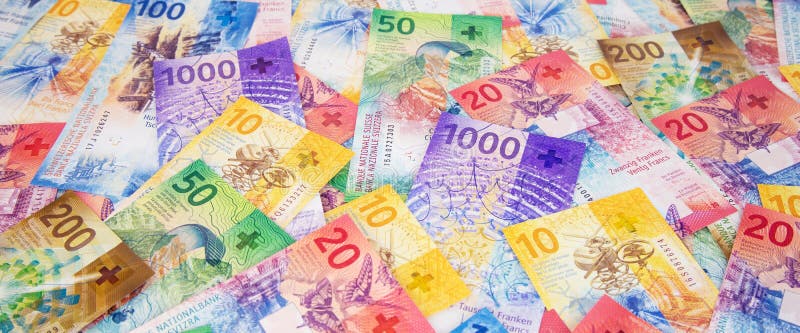 Swiss francs new 2017-2020 stock photo. Image of switzerland - 197387778