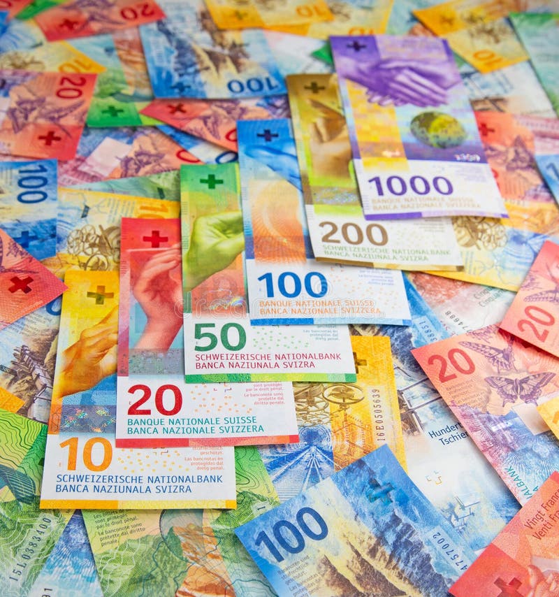 Swiss Francs New 2017 Serie Stock Photo - Image of value, foreign ...