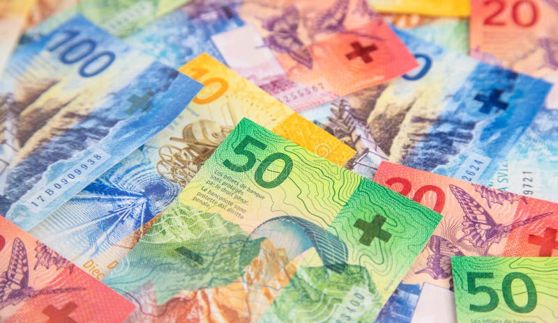 Swiss Francs New 2017 Serie Stock Photo - Image of currency, foreign ...