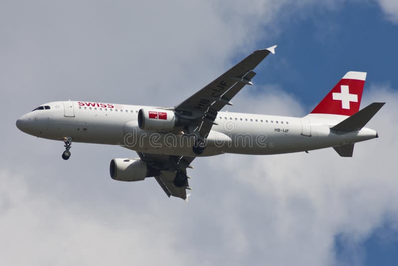 Swiss International Air Lines Editorial Stock Image - Image of ...