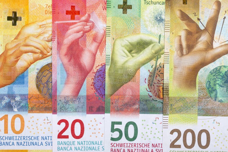 Swiss money, a background stock image. Image of background - 132141357