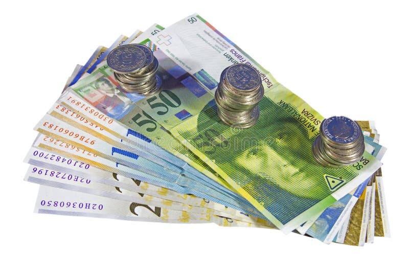 Swiss Money, Isolated stock image. Image of taeuber, tender - 22594135