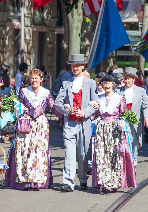 Traditional Swiss Dancing editorial image. Image of music - 32662090