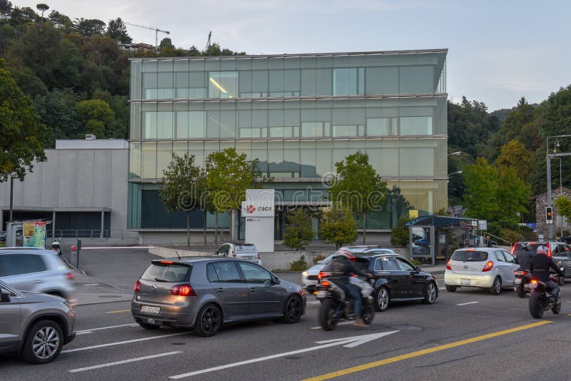 Swiss National Supercomputing Centre at Lugano on Editorial Stock Image ...