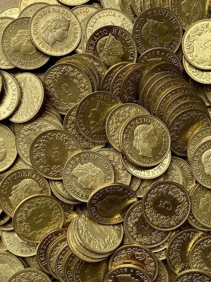 5 Swiss rappens stock image. Image of money, cent, economy - 200173803