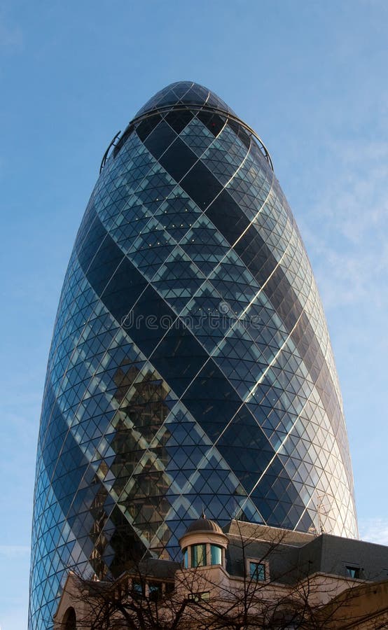 Swiss Re top editorial photo. Image of downtown, city - 4686836