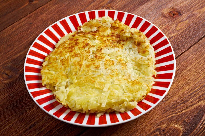 Swiss Roesti stock image. Image of delicacy, gastronomy - 38091807
