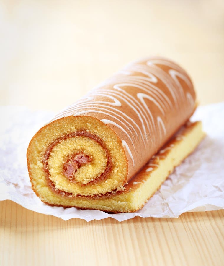 Swiss roll stock photo. Image of baked, cross, pastry - 10335332