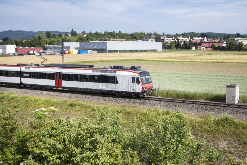Swiss suburb train stock photo. Image of steel, white - 41485812 Swiss suburb train stock photo. Image of steel, white - 41485812