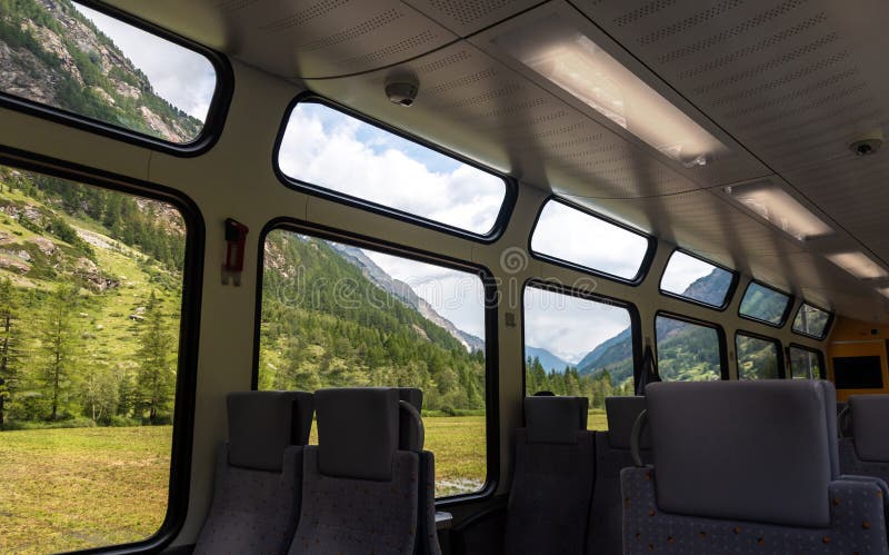SBB CFF FFS Swiss Train Window Seat Second Class Cabin Public Transit ...