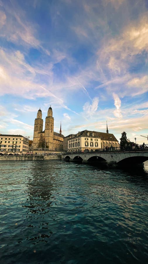 Swiss with the view stock image. Image of beautiful - 262566305