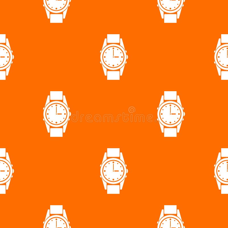 Swiss Watch Pattern Seamless Stock Vector - Illustration of elegant ...