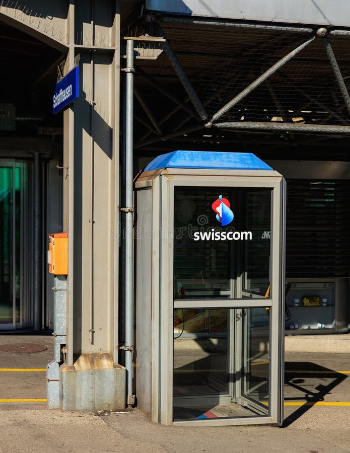 Swisscom Telefon-Stand In Genf, Die Schweiz Redaktionelles Foto - Bild ...