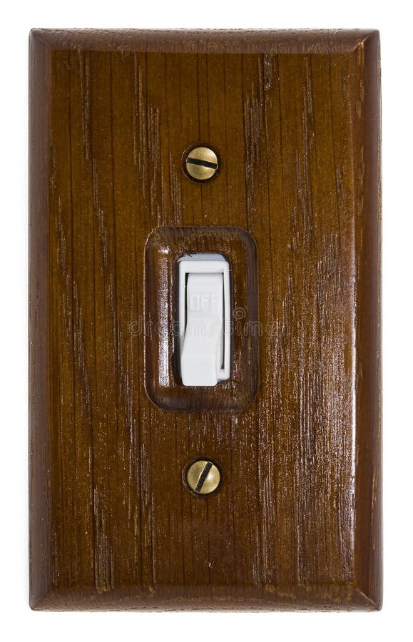 Switch stock image. Image of household, wooden, electrical - 13128331